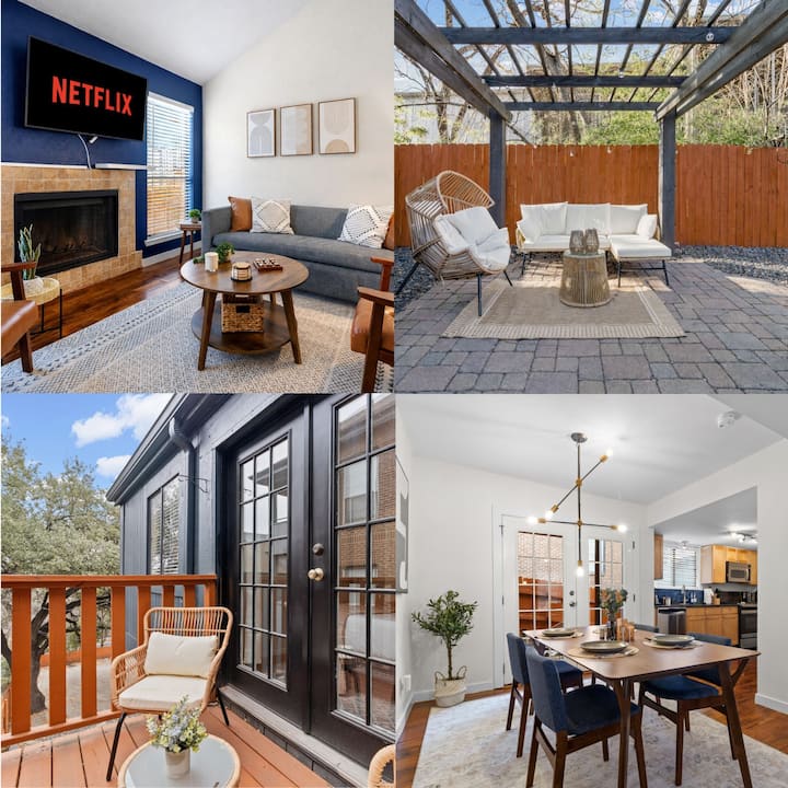 Modern 2br Townhome | Minutes To Dt, Soco & Zilker - Austin, TX