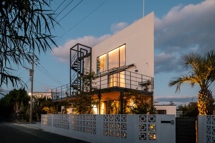 Itoshima808 Grand View Villa/水平線を独り占めできる、海の特等席 - Karatsu