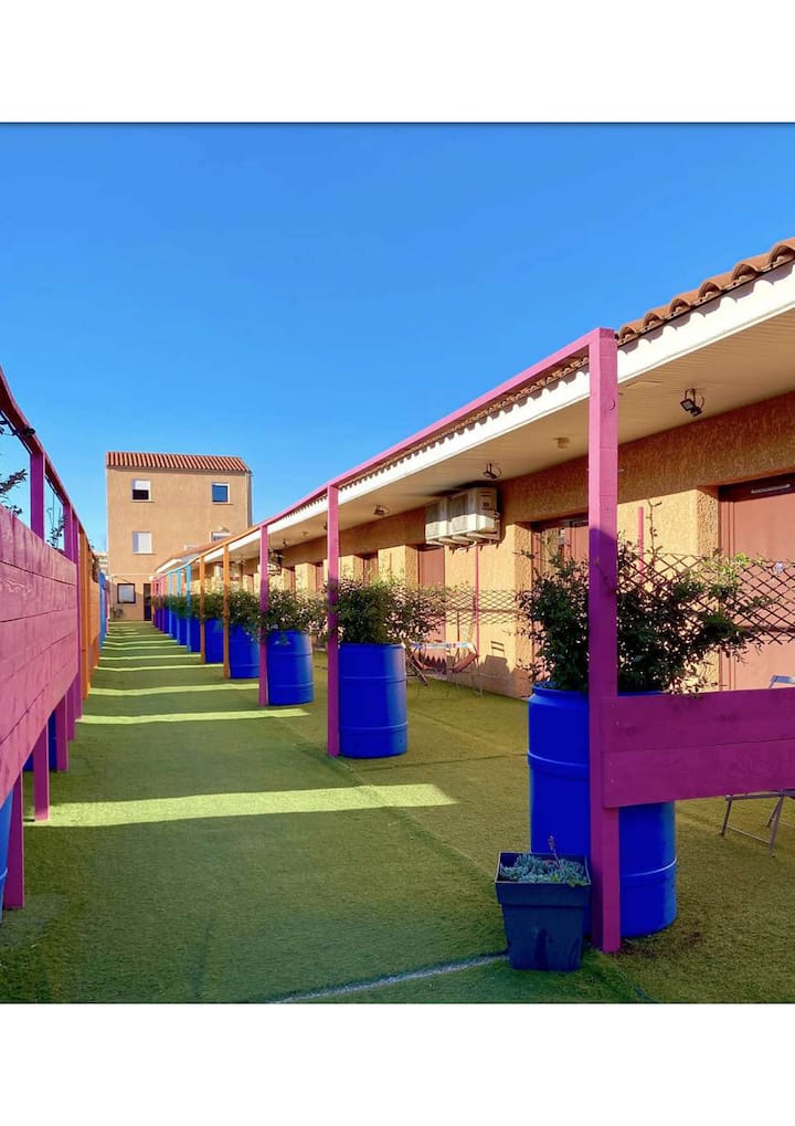 Chambre Double Hôtel Acajou Entre Plage Et Village - Argelès-sur-Mer