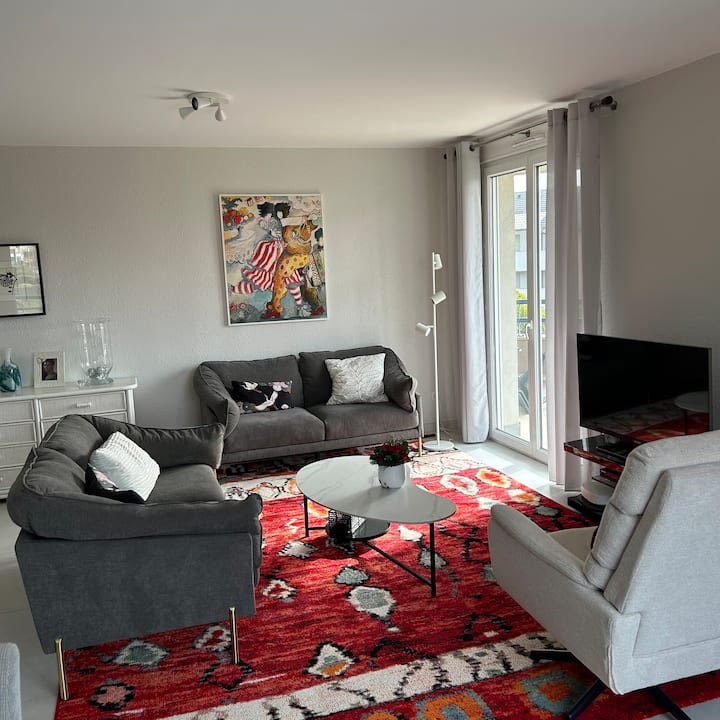 Lovely, Bright And Stylish 3 Bedrooms - Divonne-les-Bains