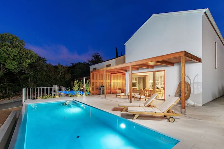 Villa 3 With Pool Soline, Krk By4villas - Njivice