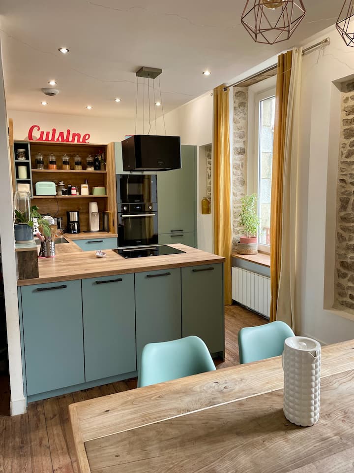 Maison De Ville Cosy à Auray - Carnac