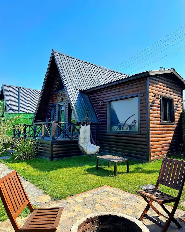 ÖZel Isıtmalı Havuzlu & Jakuzili | Ahşap + Taş Ev - Sapanca