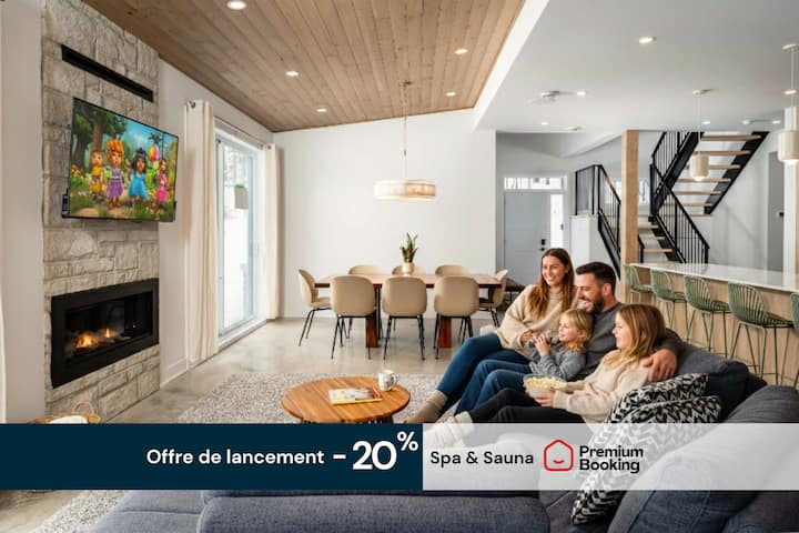 Gratitude | Spa & Sauna Privés |Ski Val-saint-côme - Quebec