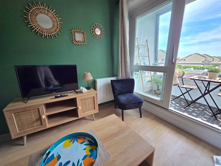 Le Juno - Appartement Cosy à 300m De La Mer - Courseulles-sur-Mer