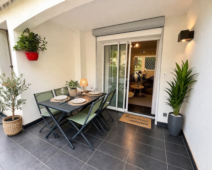 2 Suites Avec Sdb Terrasse Au Calme Parking - Collioure