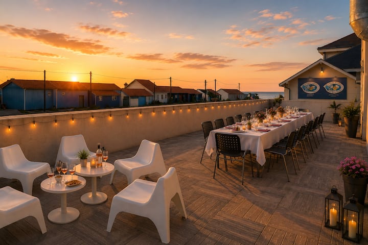 Villa 8 Chambres Bord De Mer • Terrasse & Bar - Saint-Trojan-les-Bains