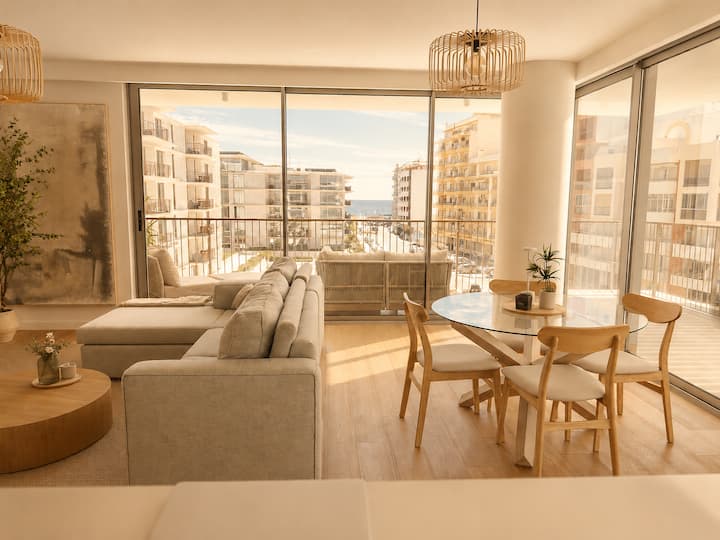 Bayline Luxury Condo  Beachfront  Pool  Gym/spa - Armação de Pêra