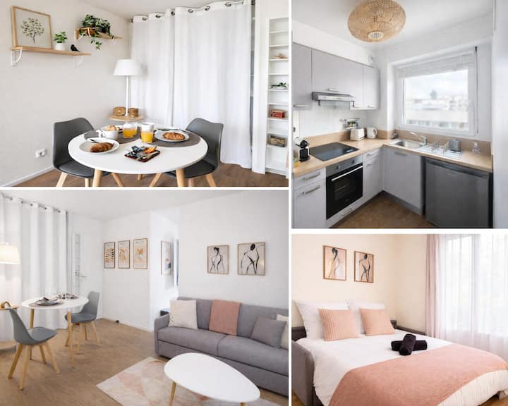 Escapade Calme & Cosy, Parking, 25 Min Paris - Eaubonne