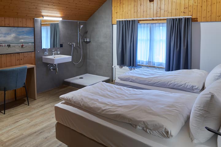 Doppel/zweibettzimmer Standard - Hotel Jäger Jeuss - Murten