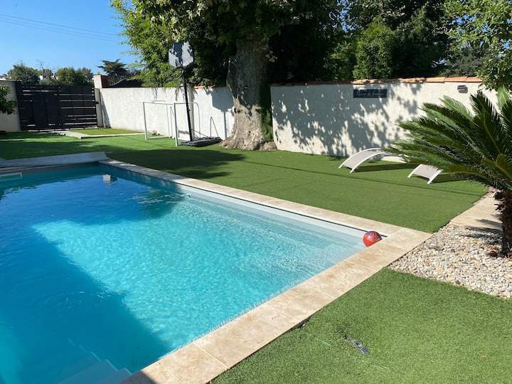 Maison Avec Piscine Privée Au Cœur Du Parc Nature - Le Pradet