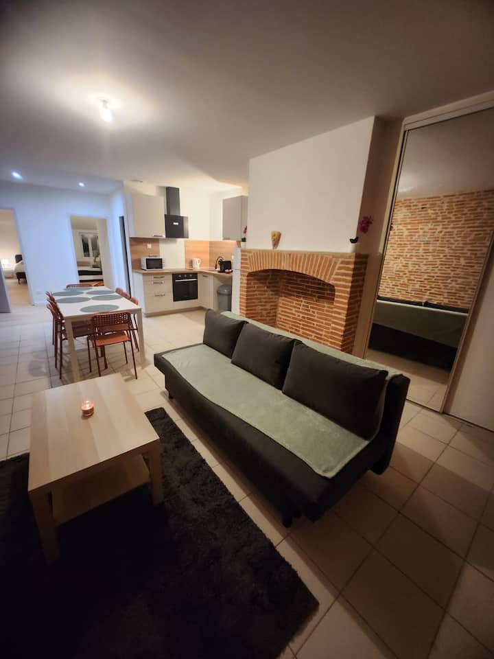 ÉLégant T4 Montauban - Proche Gare, Parking Facile - Montauban