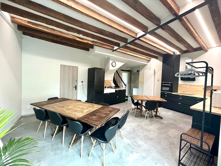 Au Vieux Chêne - Gîte 10 Couchages 2 éToiles - Bréhémont