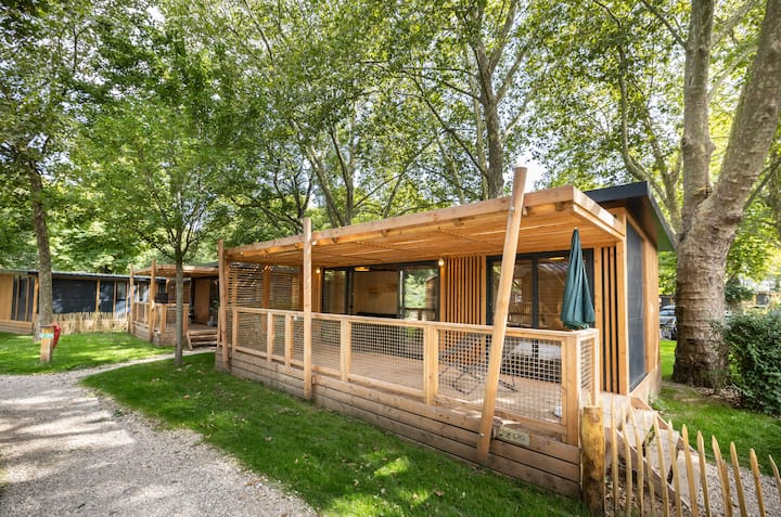 Mobile-home Columbia | Huttopia Divonne Les Bains - Divonne-les-Bains