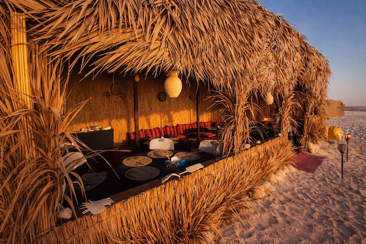 Ocean Camp Tent 1 - Bar Al Hikman - 오만