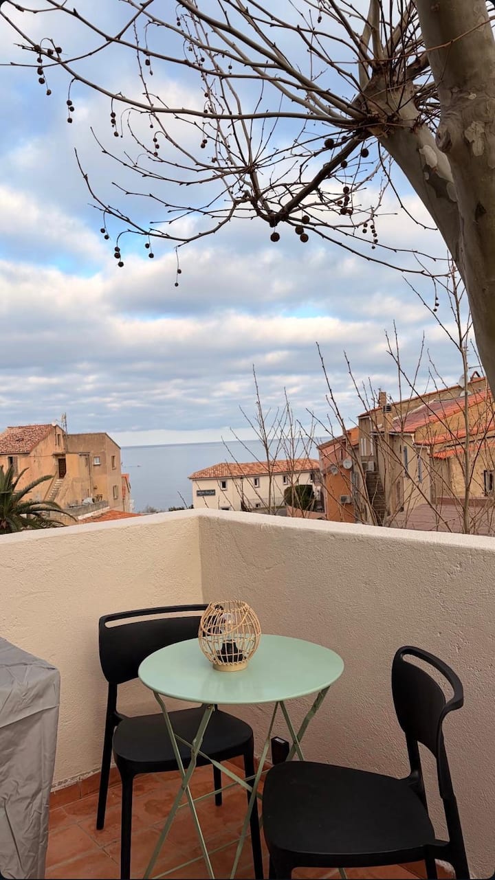 Appartement Au Cœur Du Village Avec Vue Mer - Algajola