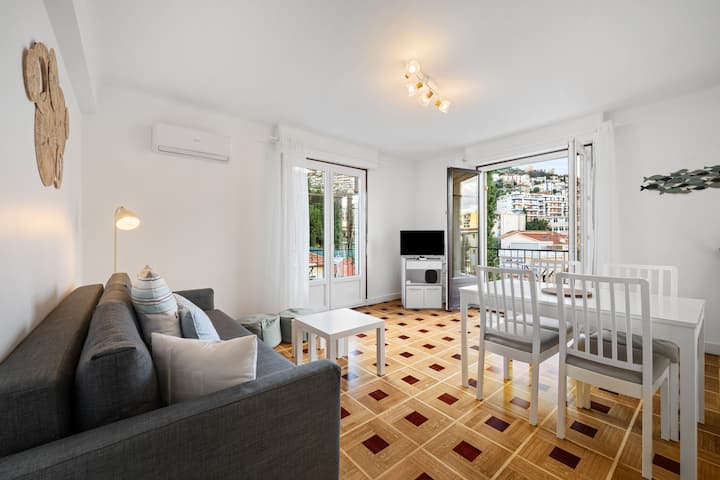Confort & Charme - 2 Chambres Et Balcons- Wifi/ac - Villefranche-sur-Mer