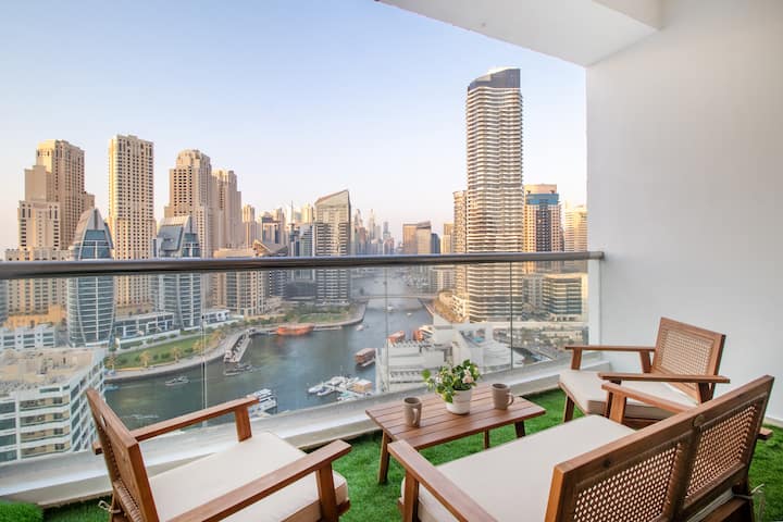 Prime Marina | High-floor Home With Marina View - Dubai Marina