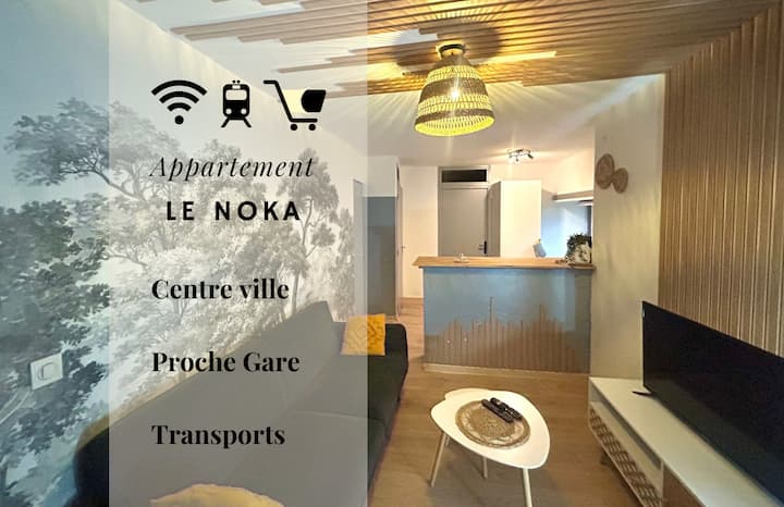 T2 Noka - 3 Personnes, Central Ecusson, Tram - Montpellier