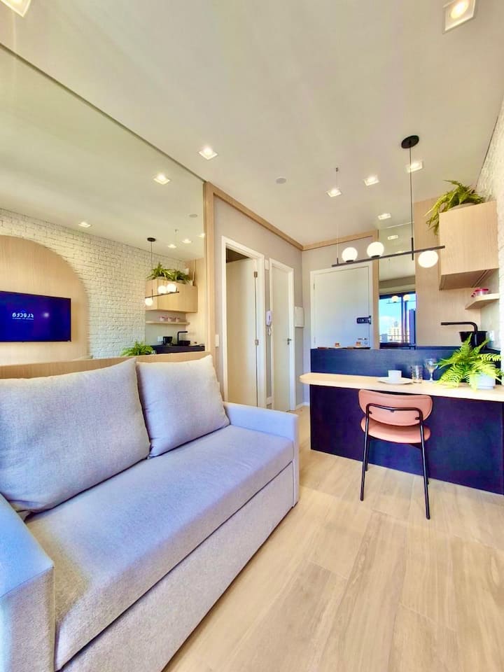 Bélissimo Apto Em Curitiba Com Sacada# - Curitiba