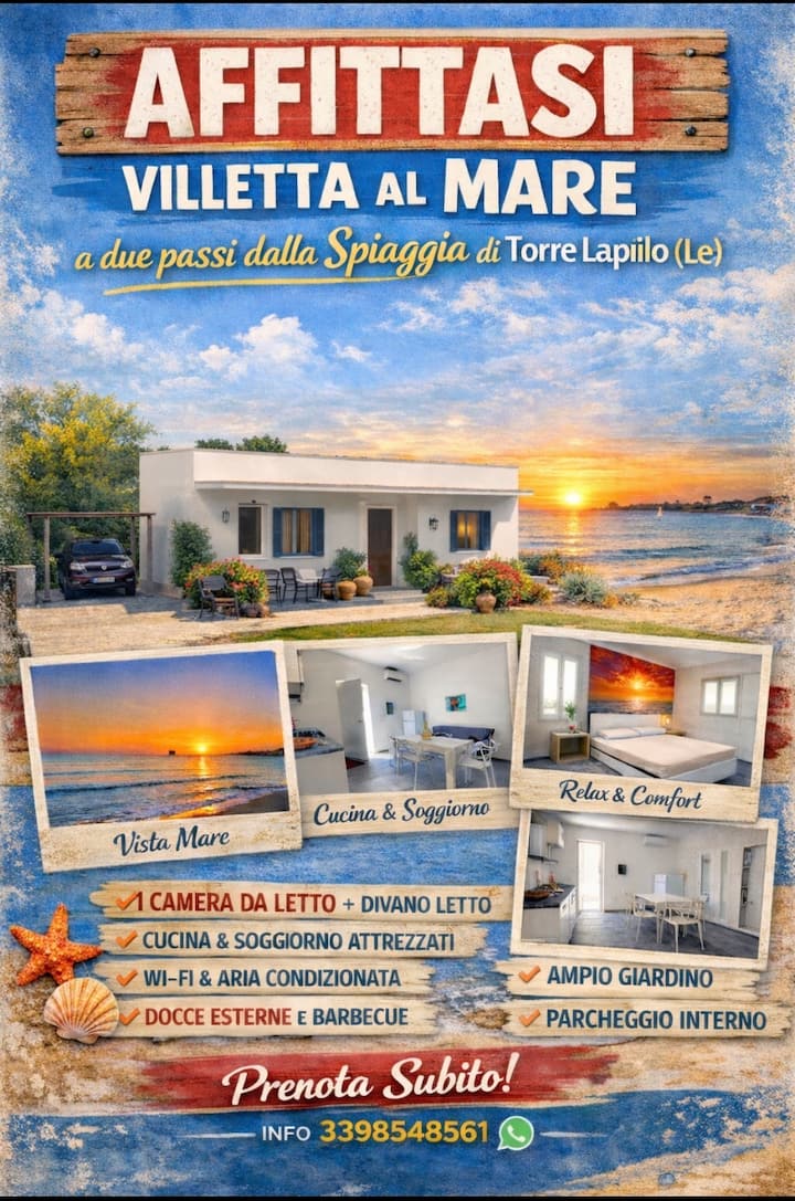 Villetta A Torre Lapillo - Punta Prosciutto