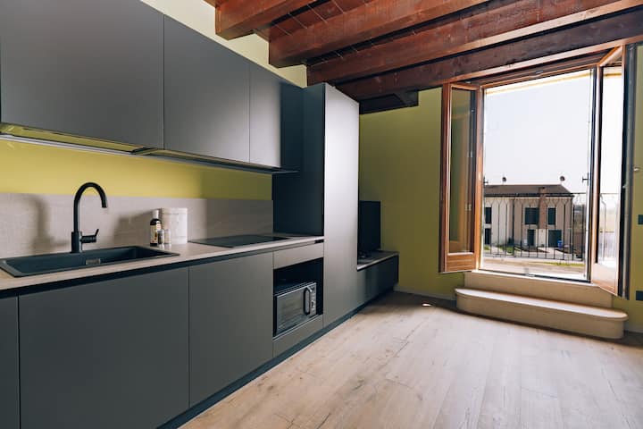 Terrace - Legnago Suite Apartments - Villa Bartolomea