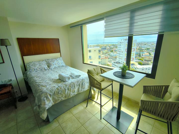 Espectacular Loft En Hotel Colon Miramar - Salinas