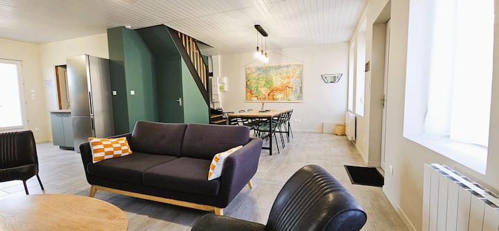 Gite Les 4 Moustaches - 4 Chambres / Jardin - Nord
