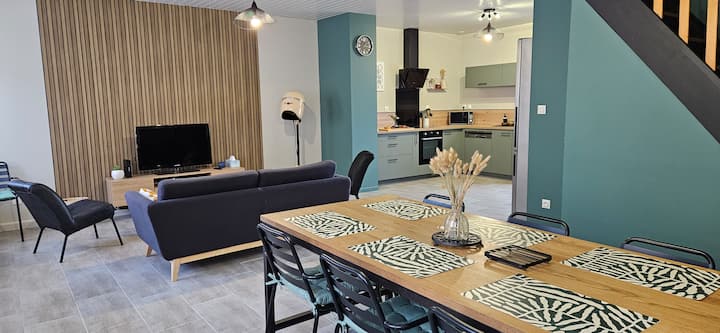 Gite Les 4 Moustaches - 4 Chambres / Jardin - Nord