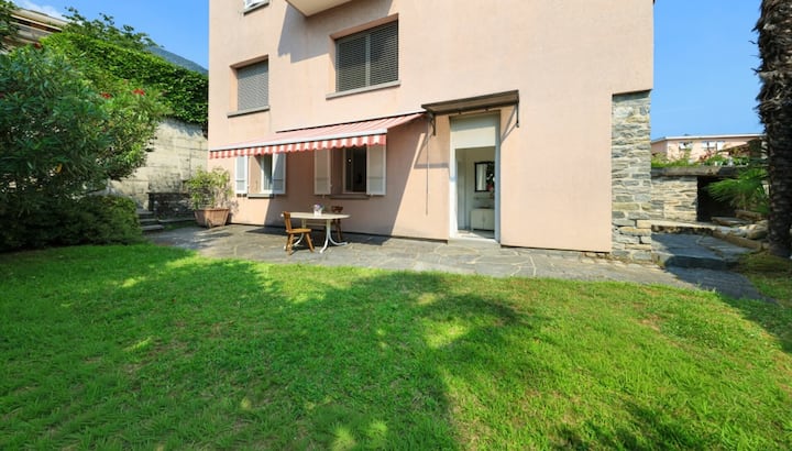 Eigene Gartenwohnung Mit Pool - Minusio