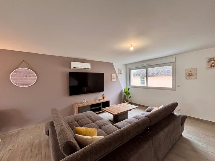 Maison Mocca - Maison Moderne Cozy Avec Extérieur - La Flèche