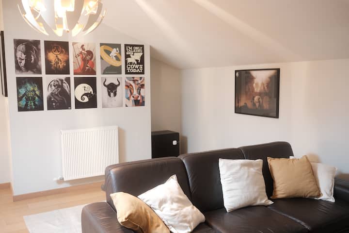 Duplex Apartment W/patio & Workspace &Free Parking - Antwerp