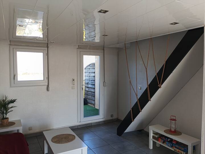 Joli Appartement Calme Vue Sur La Garrigue - Frontignan
