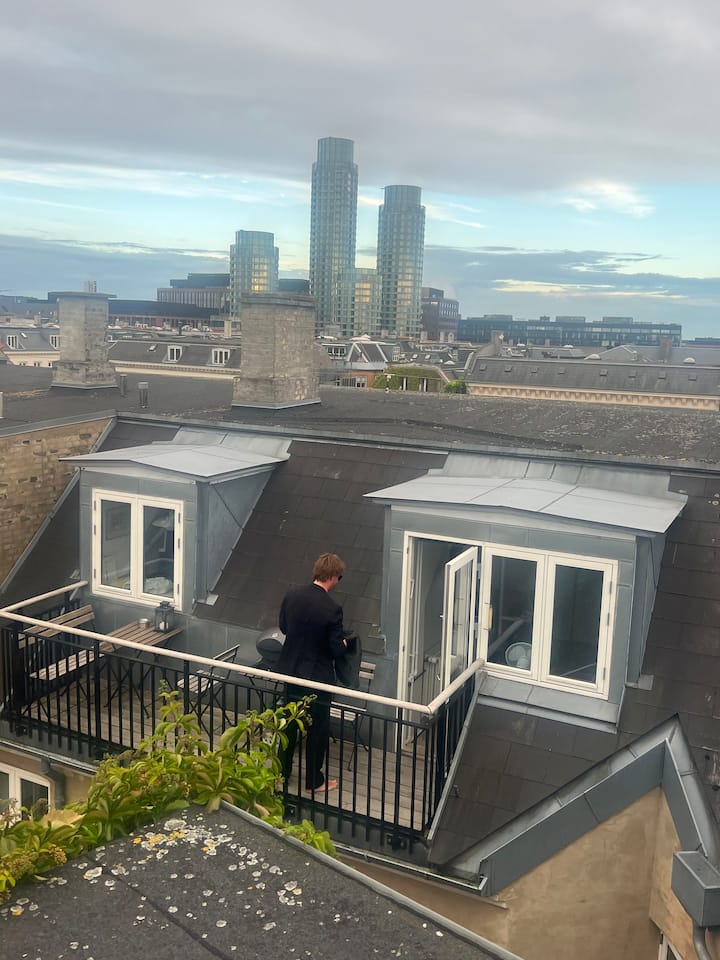 Architect's Central Penthouse Near Kødbyen - Copenhague