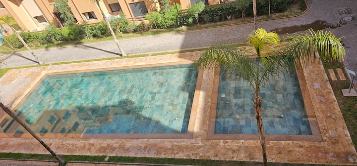 Spacieux, Bien Situé Et Tout Confort Apt 2 Chambre - Marrakech