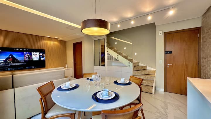 Duplex Luxo, 2 Suítes, Garagem, No Bueno - Goiânia