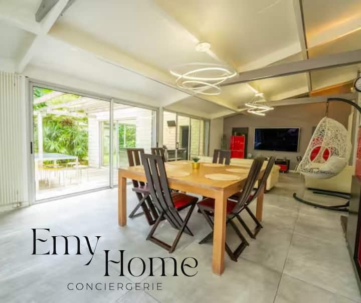 Grande Villa Avec Spa, 5 Min Centre-ville Et Gare - Hennebont