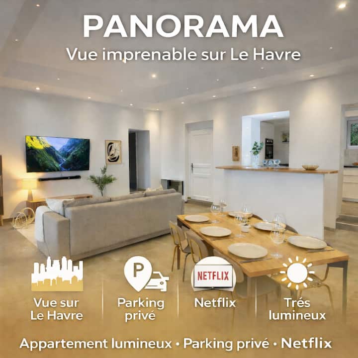 Dalikyda - Le Panorama | Jardin & Parking Vue Mer. - Le Havre