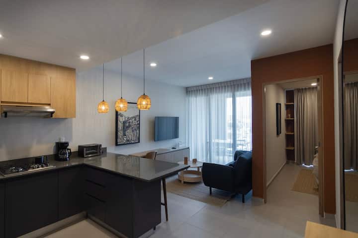 Depto. Amueblado En Bikia, Excelente Ubicación - León