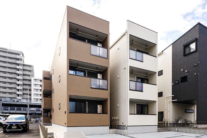 【名古屋エリア】新築の快適1ldkステイ_anecis笠取町ⅱ202（最大3名） - Nagoya