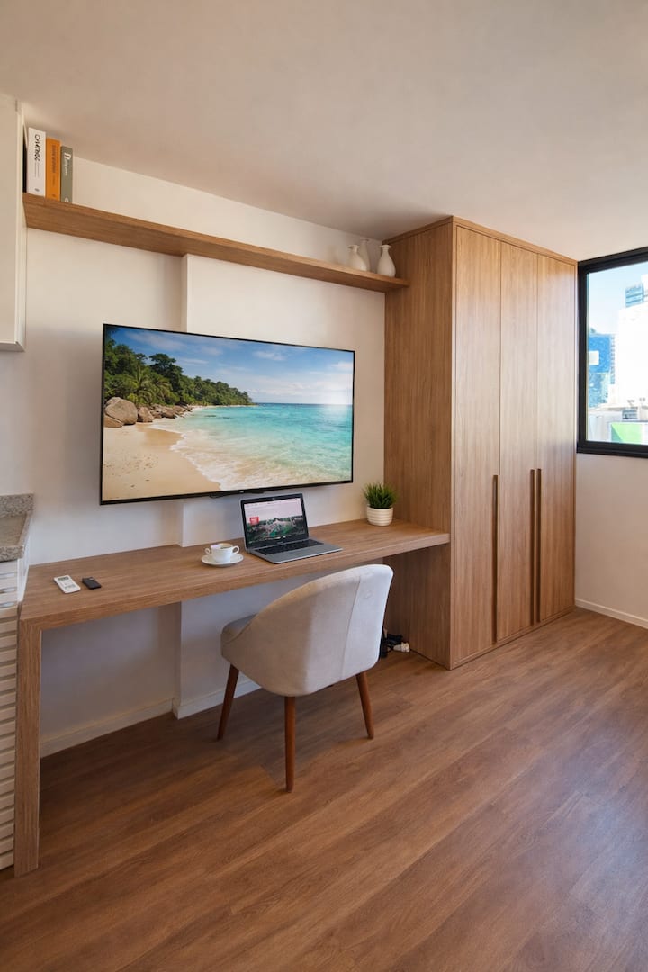 Luxury Studio | Cristo View & Rooftop - Rio de Janeiro