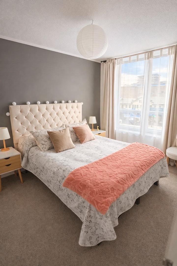 Moderno Dpto. Centro Temuco+terraza/cowork/lav/gym - Temuco