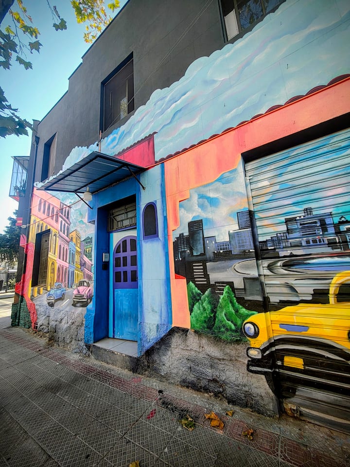 Bohemio Bellavista Full Apartment - Recoleta, Chile