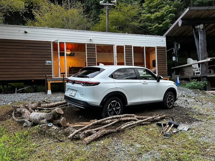 山梨県のいちばん南 福士川渓谷のグランピング・キャンプ場【山水徳間の里】 - Shizuoka