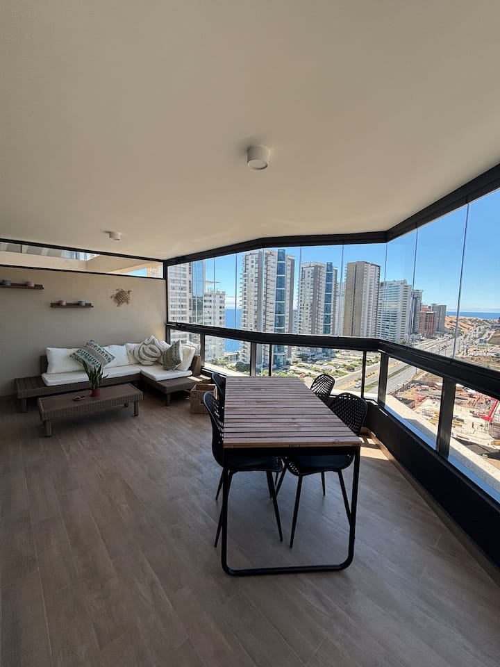 Acogedor Departamento En Concón-reñaca - Concón