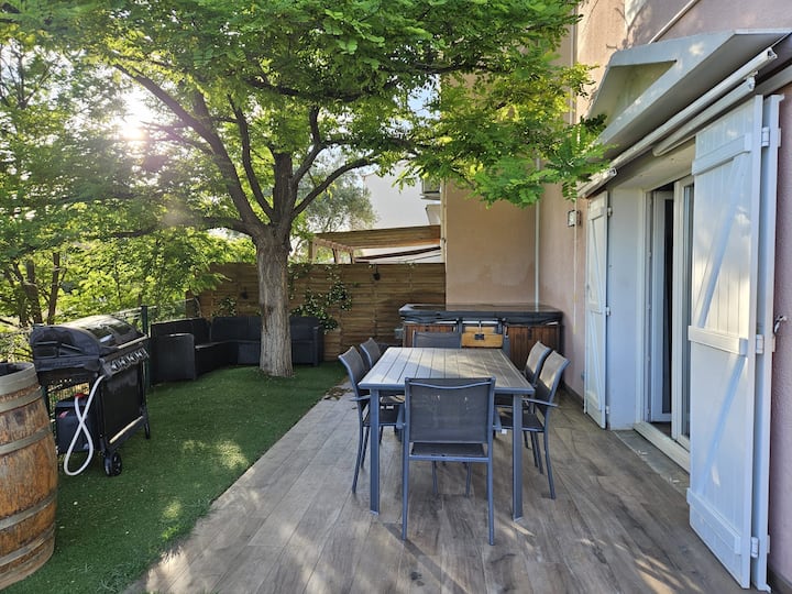 Maison Dans Le Sud Avec Jacuzzi - Saint-Aunès