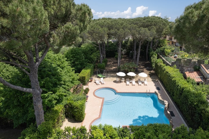 Villa Toscana Indipendente Con Piscina. Panoramica - San Gimignano