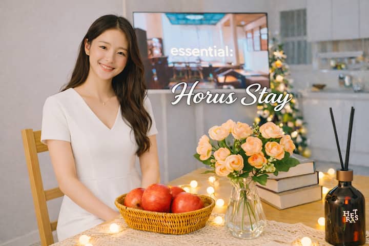 [무료짐보관]합정역3분|6인감성숙소|넷플릭스+빔프로젝터|홍대|망원|한강|yg엔터 - Seoul