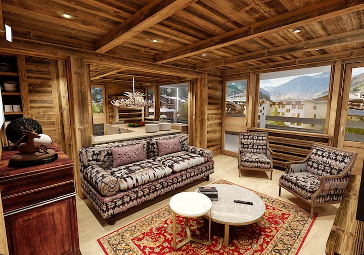 Appartement Vue Panoramique Au Cœur De Val D’isère - Bonneval-sur-Arc