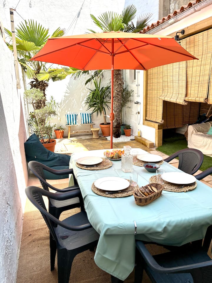 Villa Bain De Mer - 50m Plage - Cours Privée - Le Château-d'Olonne